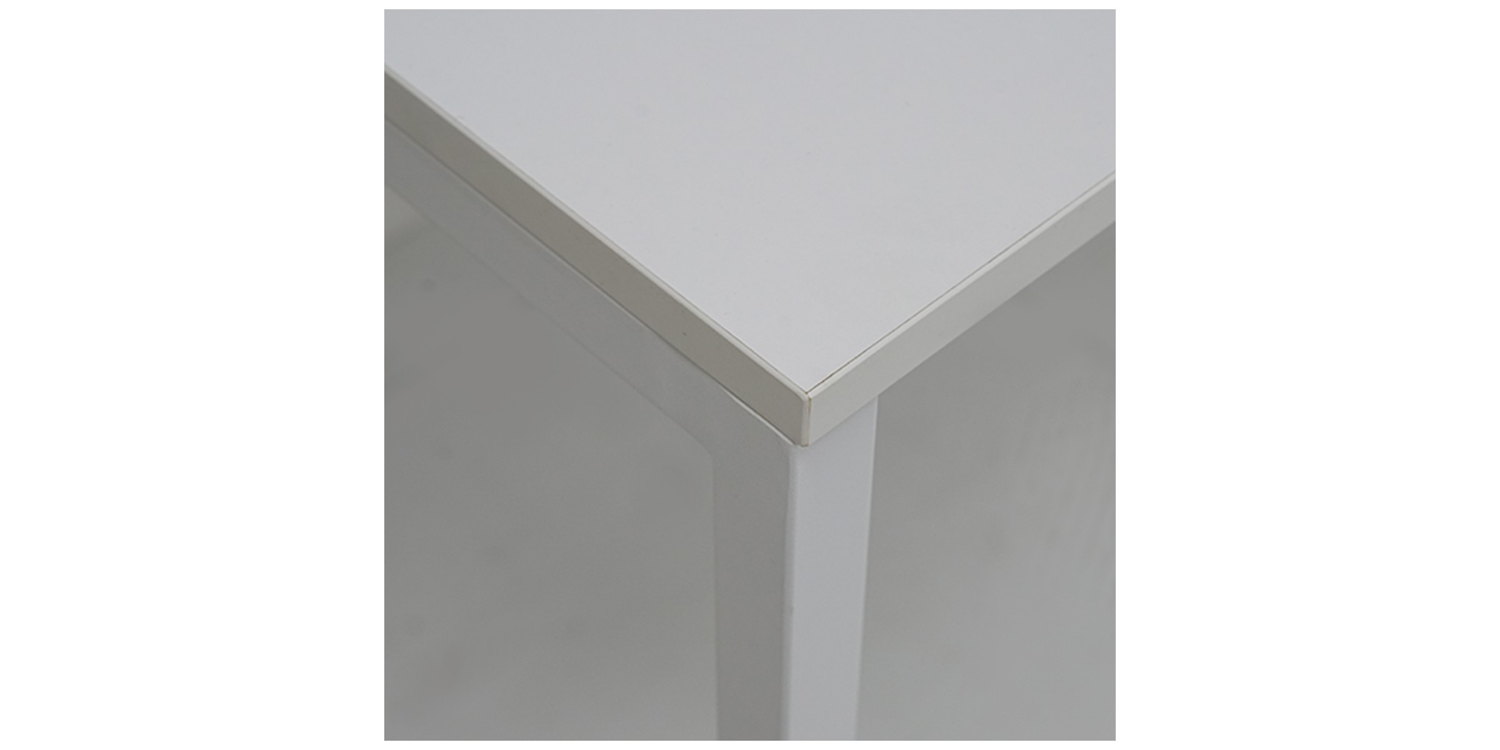 Connect Series Study Desk Diamond White Color