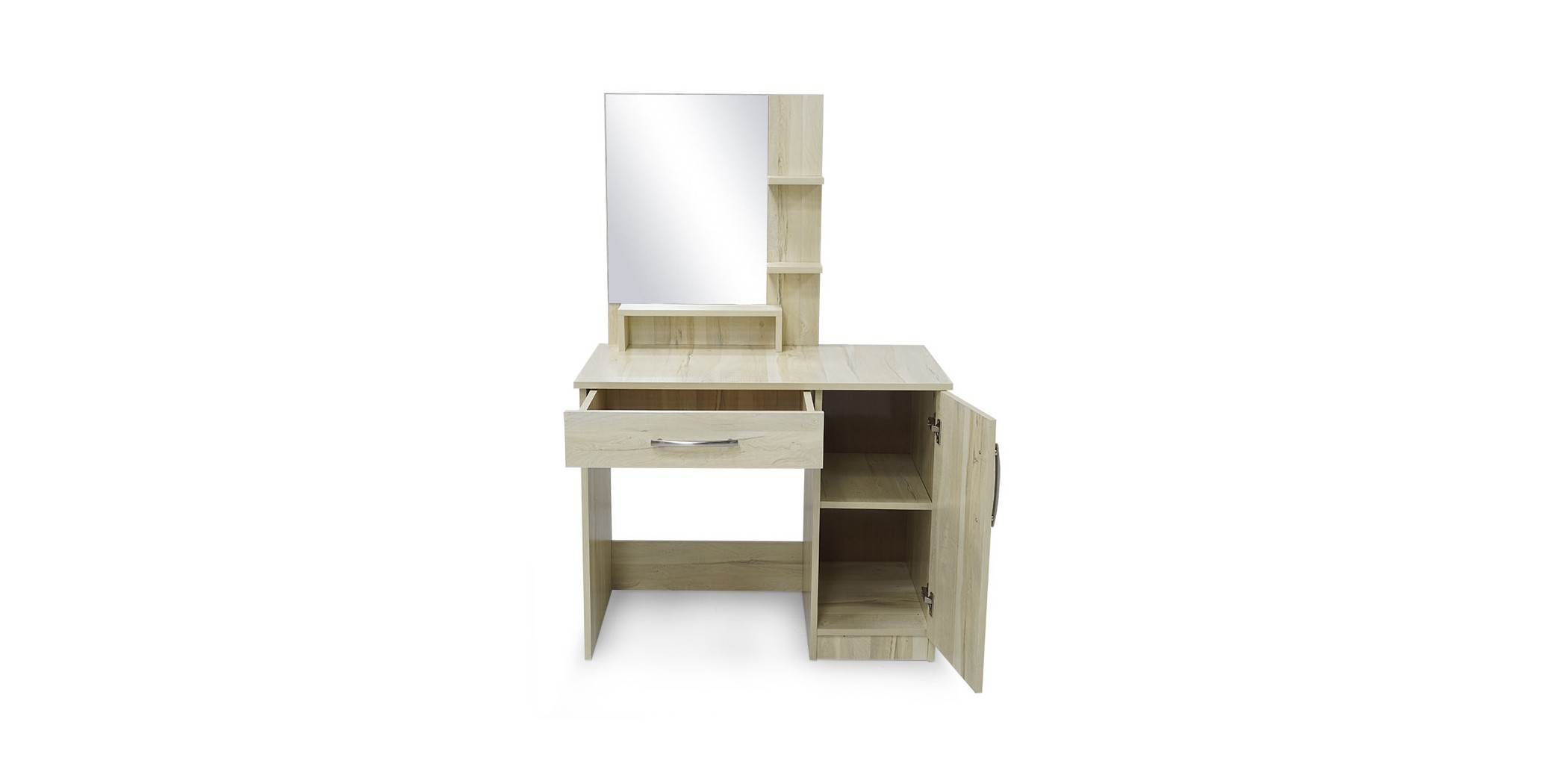 Sion Dressing Table & Pouf in Melamine MDF