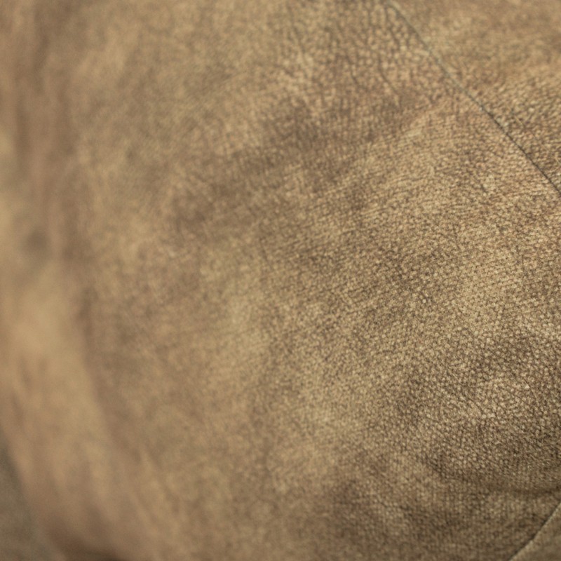 Maurizio 2 Seater Brown Saddle Col Fabric