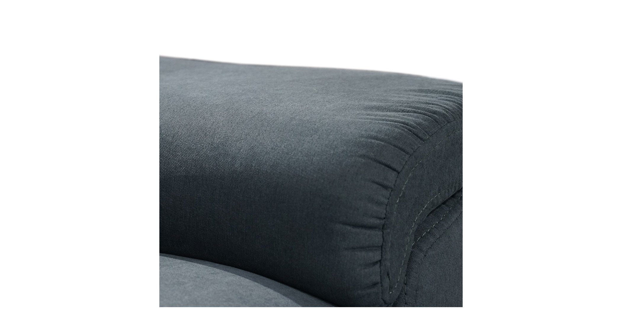 Albie 2 Seater Sofa Grey Ash Fabric