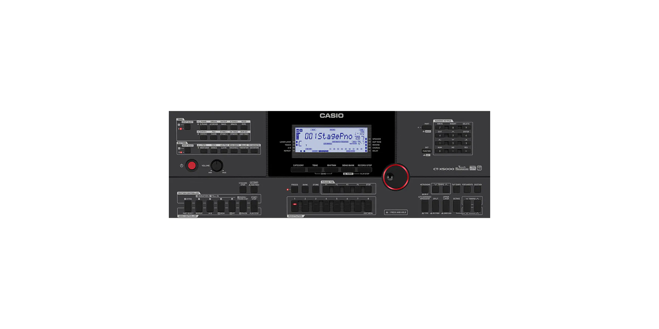 Casio CTX-5000 High Grade Keyboard