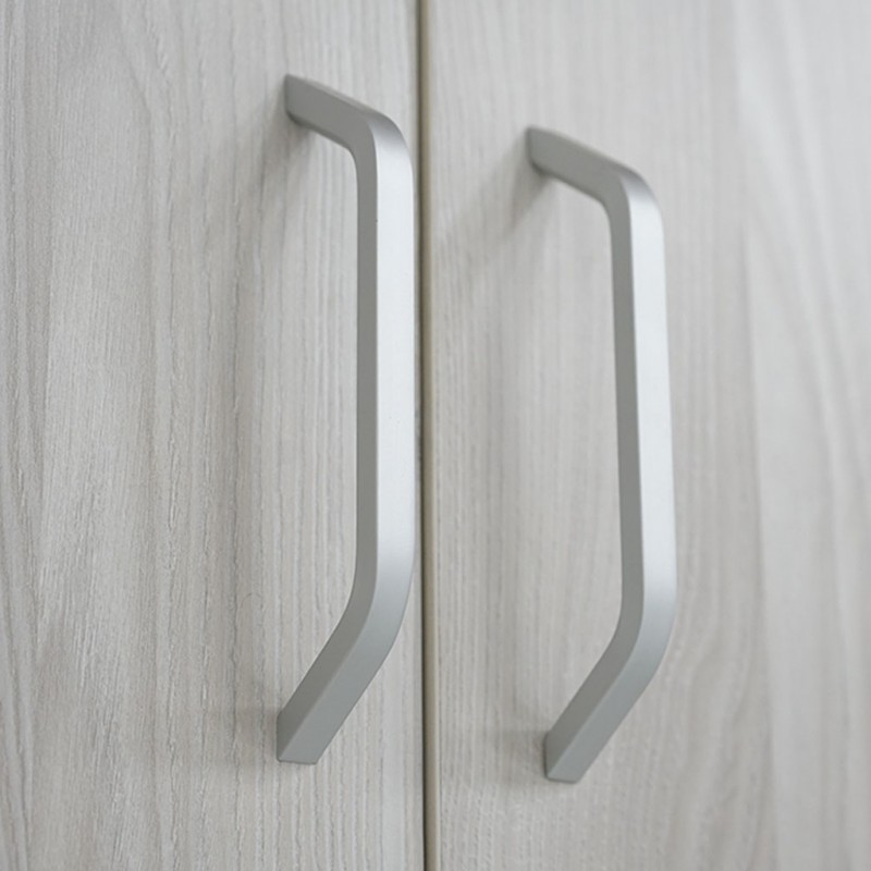 Ace Wardrobe 2 Doors With Shelves MDF Ash Grey