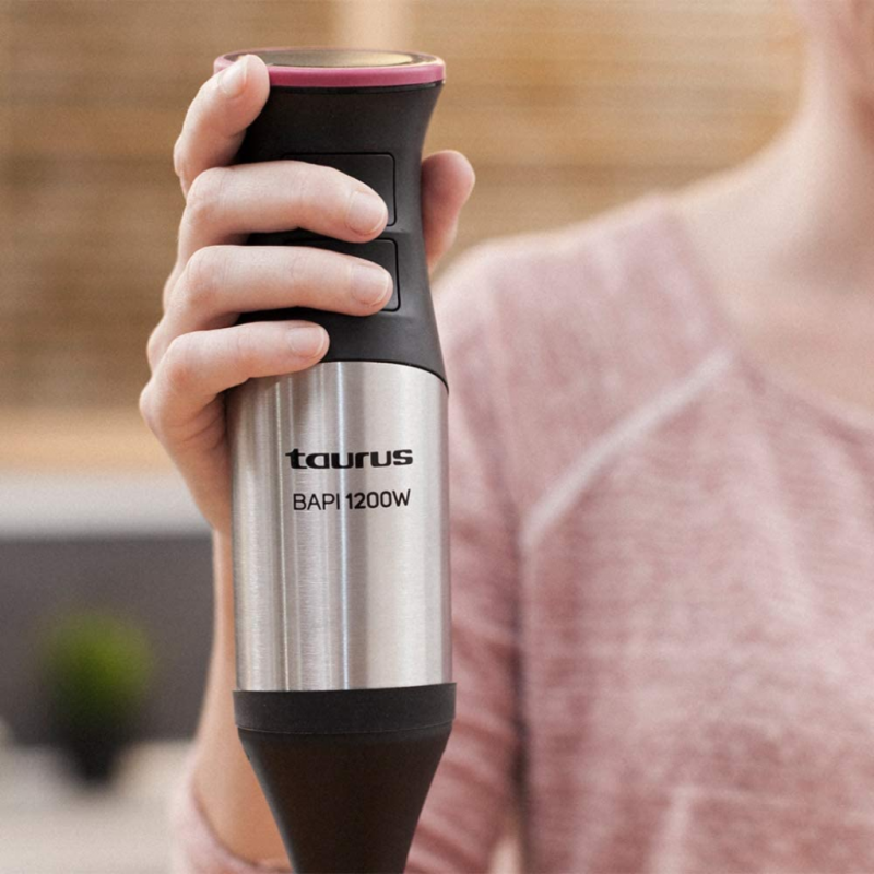 Taurus Bapi 1200 Plus Inox 1200W Hand Blender With 1L Chopper Jar ...