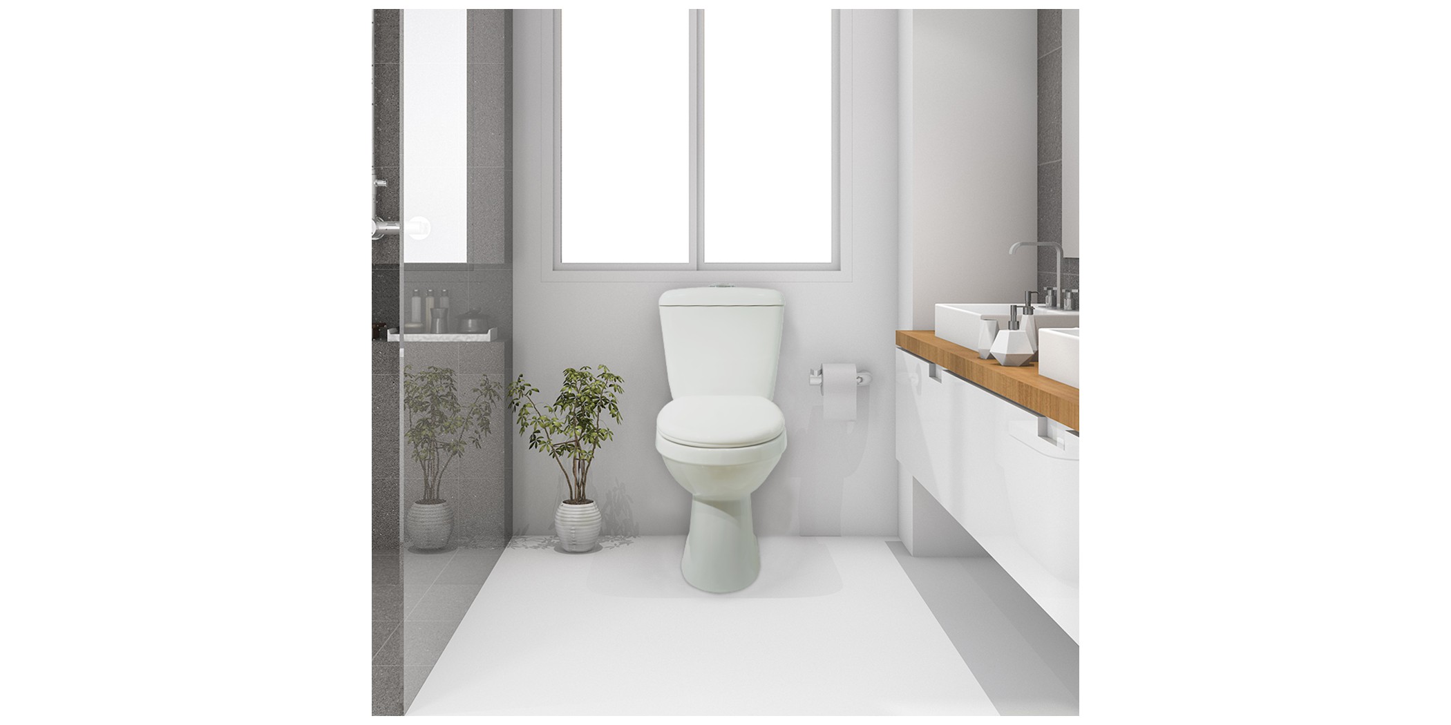 Oroca WC HDC WHITE Ref 257