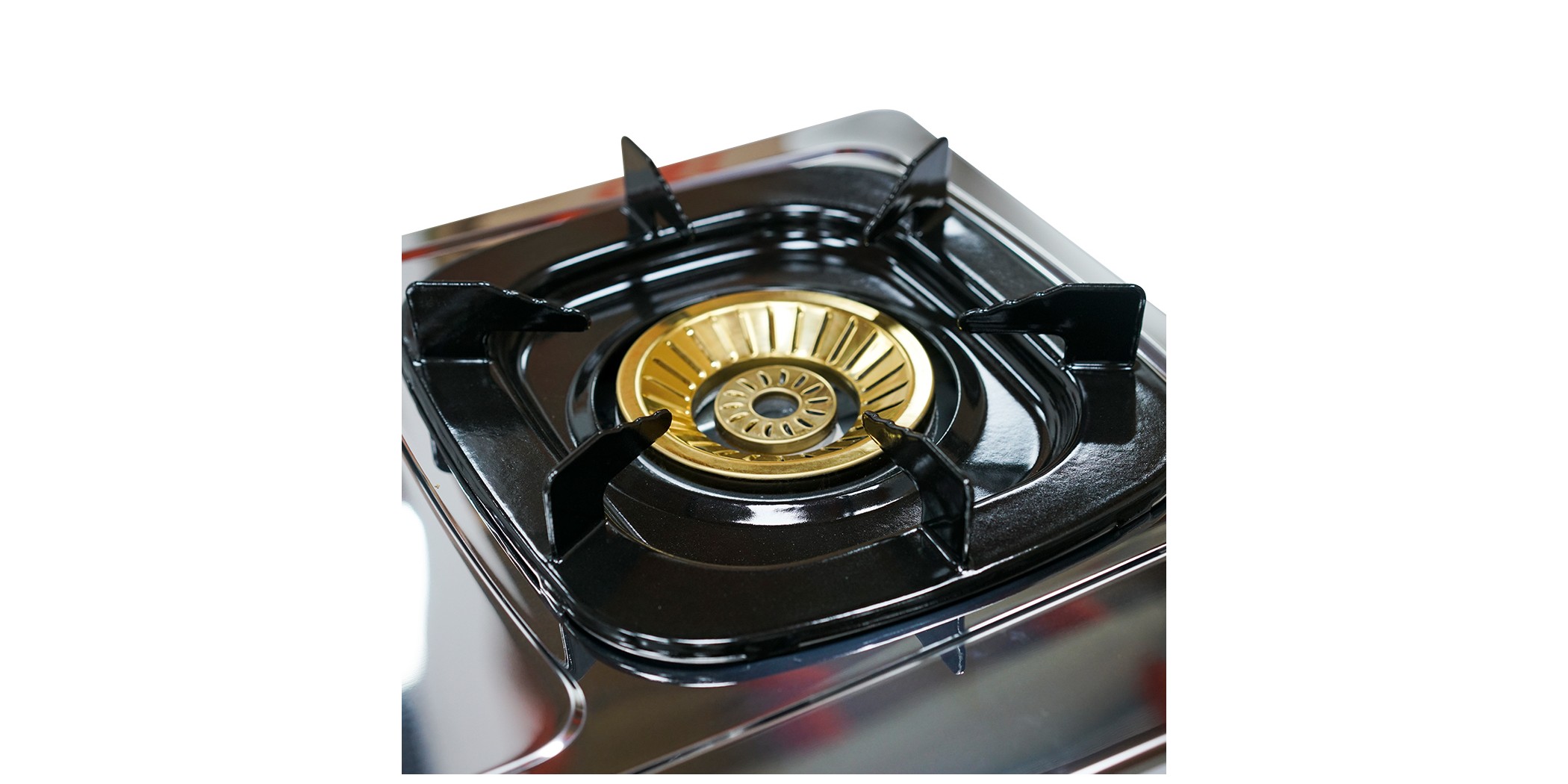 Mistral MGC9210 Stainless Steel 2 Burner Gas Cooker