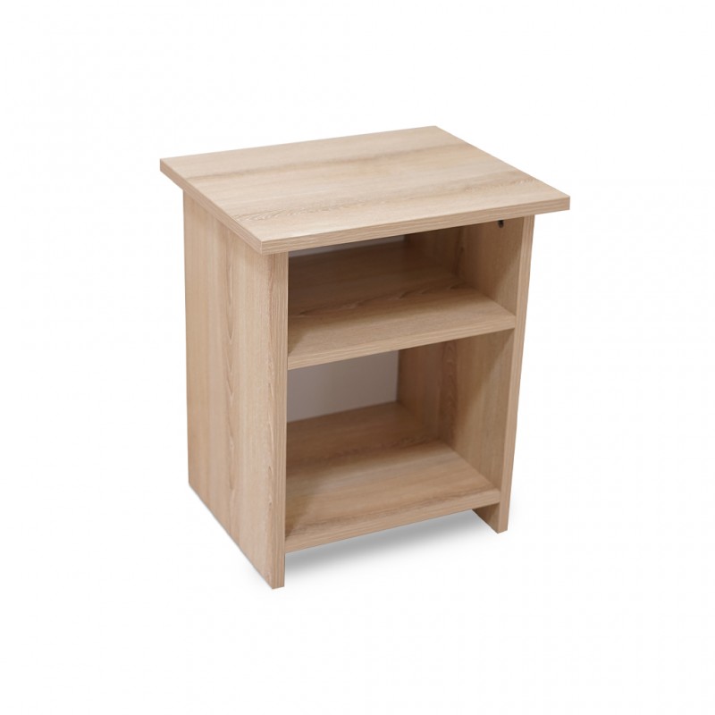 Neo Night Table MDF Red Oak