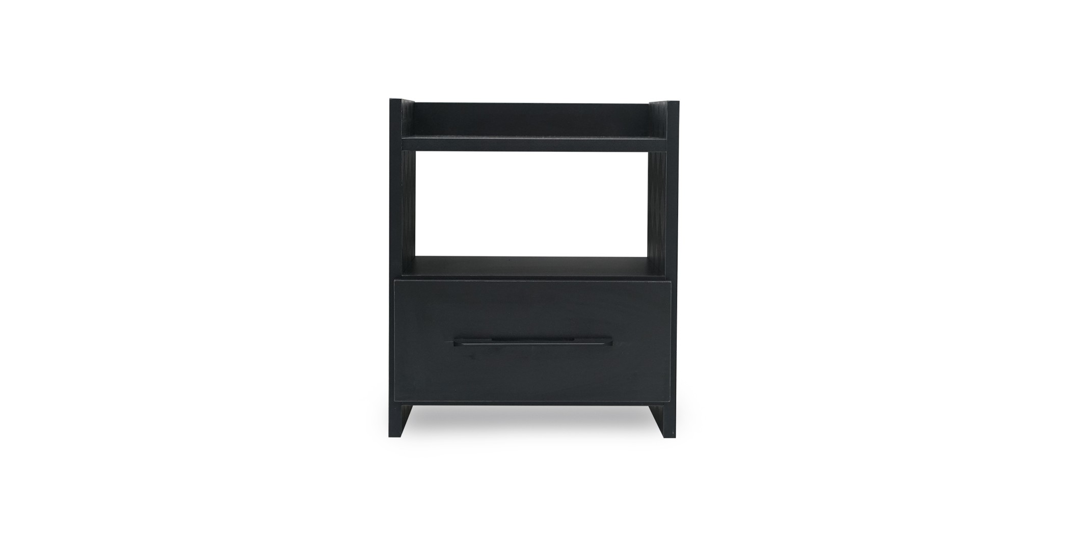 Travis Night Table MDF Black Matt