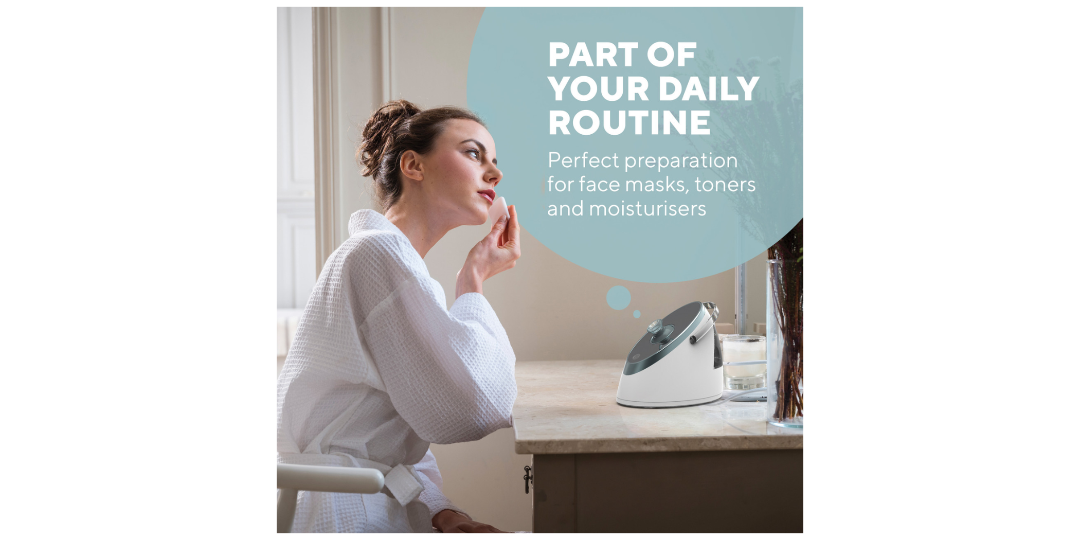 Homedics FAC-SV100-EU 3YW Nano Facial Steamer