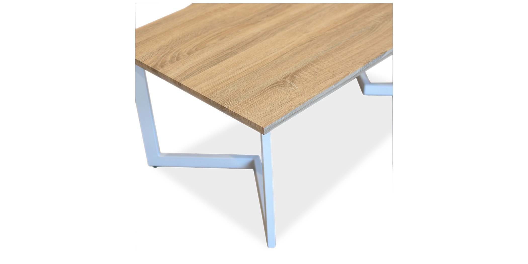 Emily Coffee Table Oak Wood/Metal