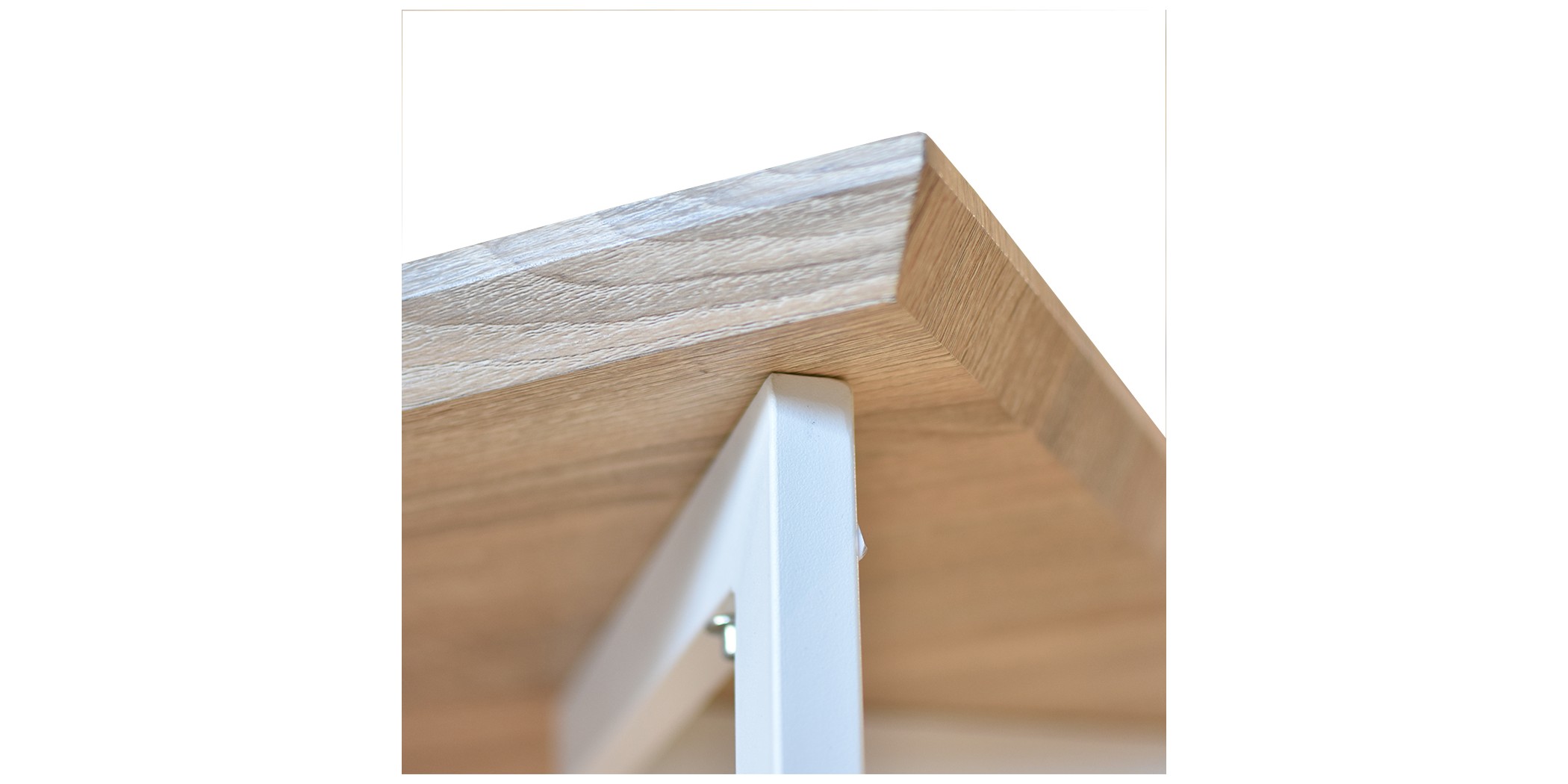 Emily Coffee Table Oak Wood/Metal