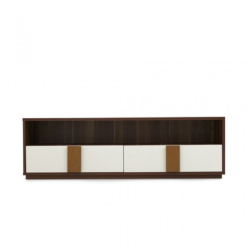Antonella Coffee Table Walnut & Beige Mat