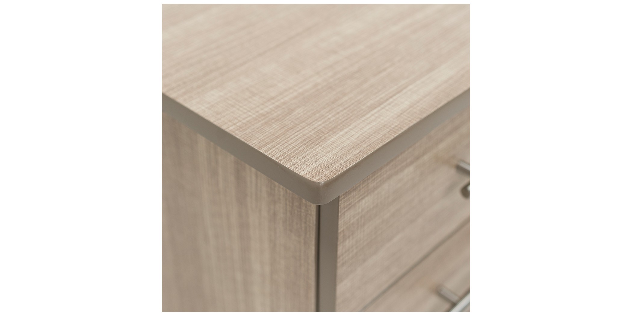 Danica Night Table MDF Melamine Linen