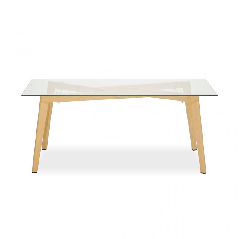 Arkadius Coffee Table / Glass Top