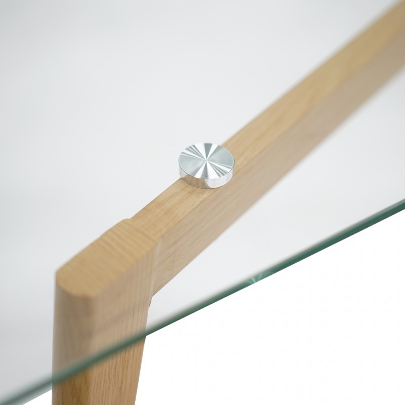 Arkadius Coffee Table / Glass Top