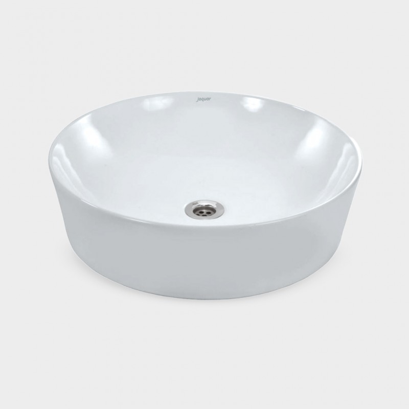 Jaquar Opal Thin Rim Table Top Basin White OPS-WHT-15901N