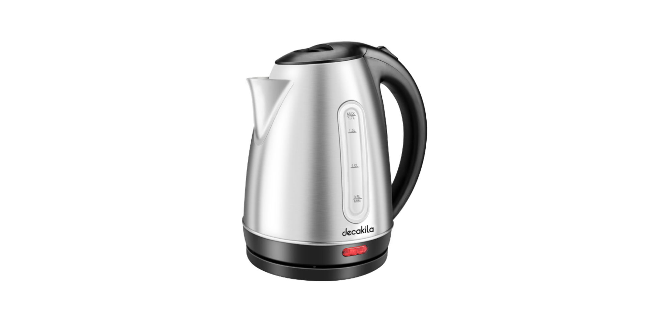 Decakila KEKT004W 1.7L Stainless Steel Kettle "O"