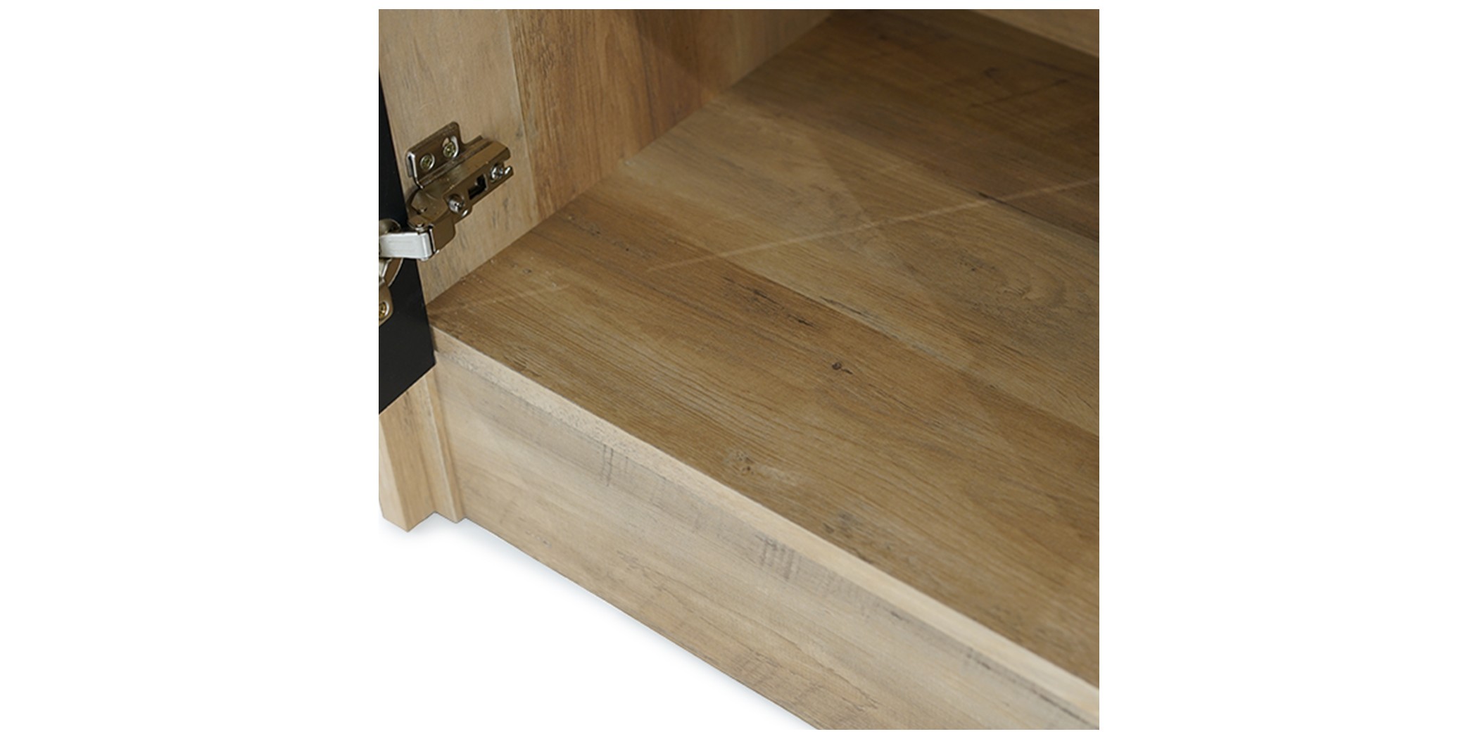 Fiona Low TV Cabinet Summer Oak & Dark Grey