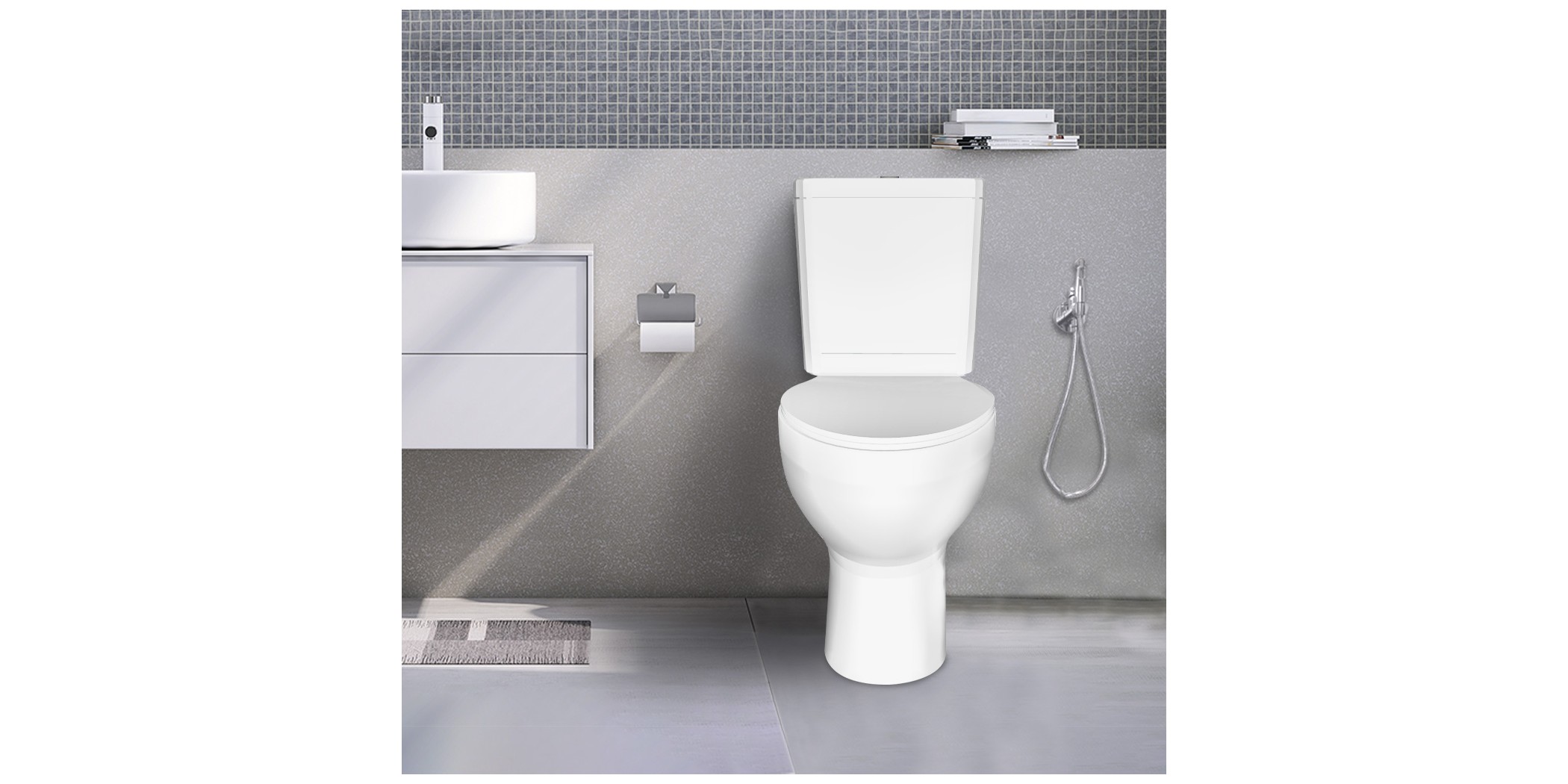 Jaquar Solo Coupled WC White SLS-WHT-6751P180PPZ
