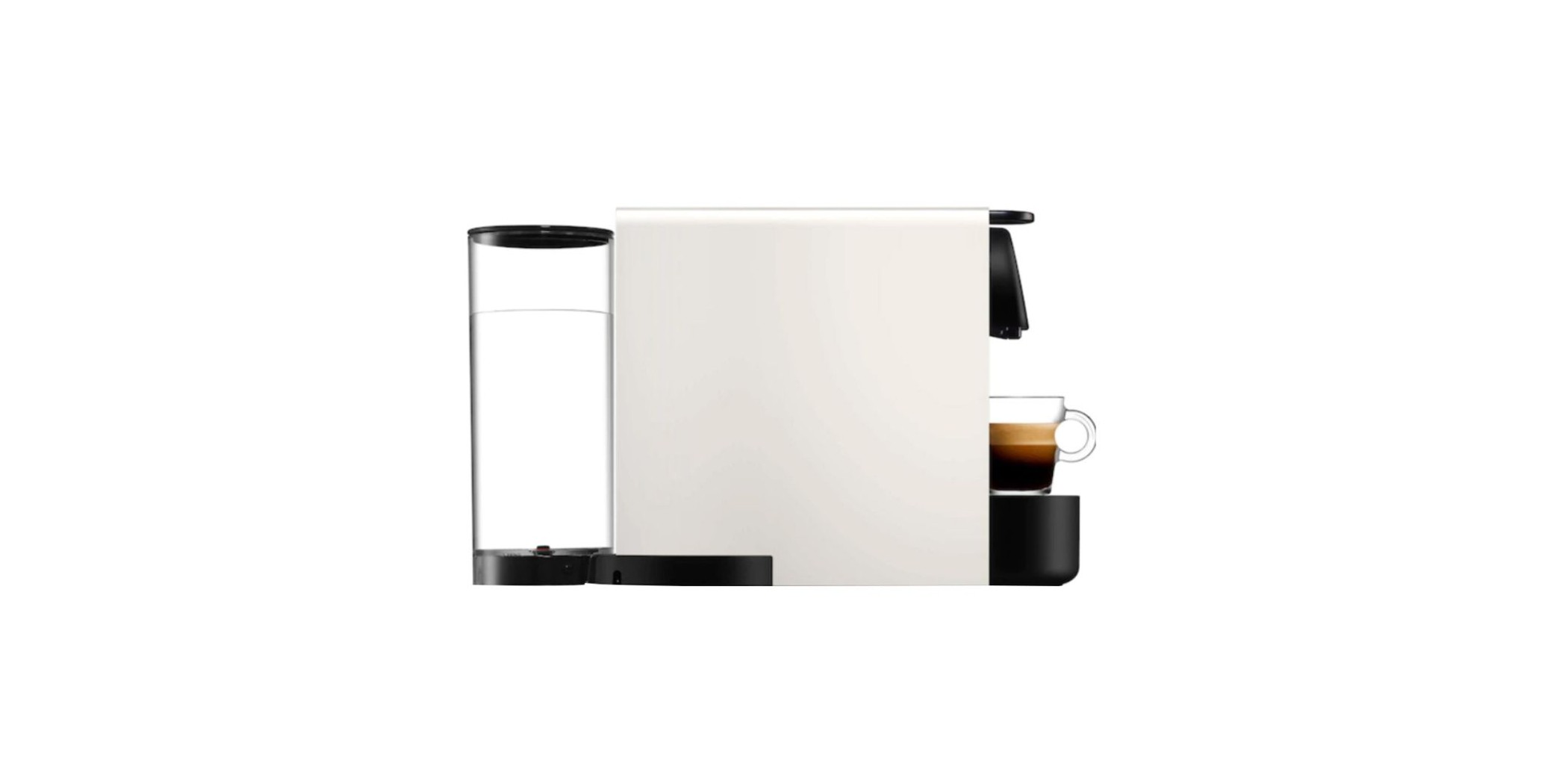 Nespresso Essenza Plus C45 White Coffee Machine Non Milk 2YW - 10091791 "O"