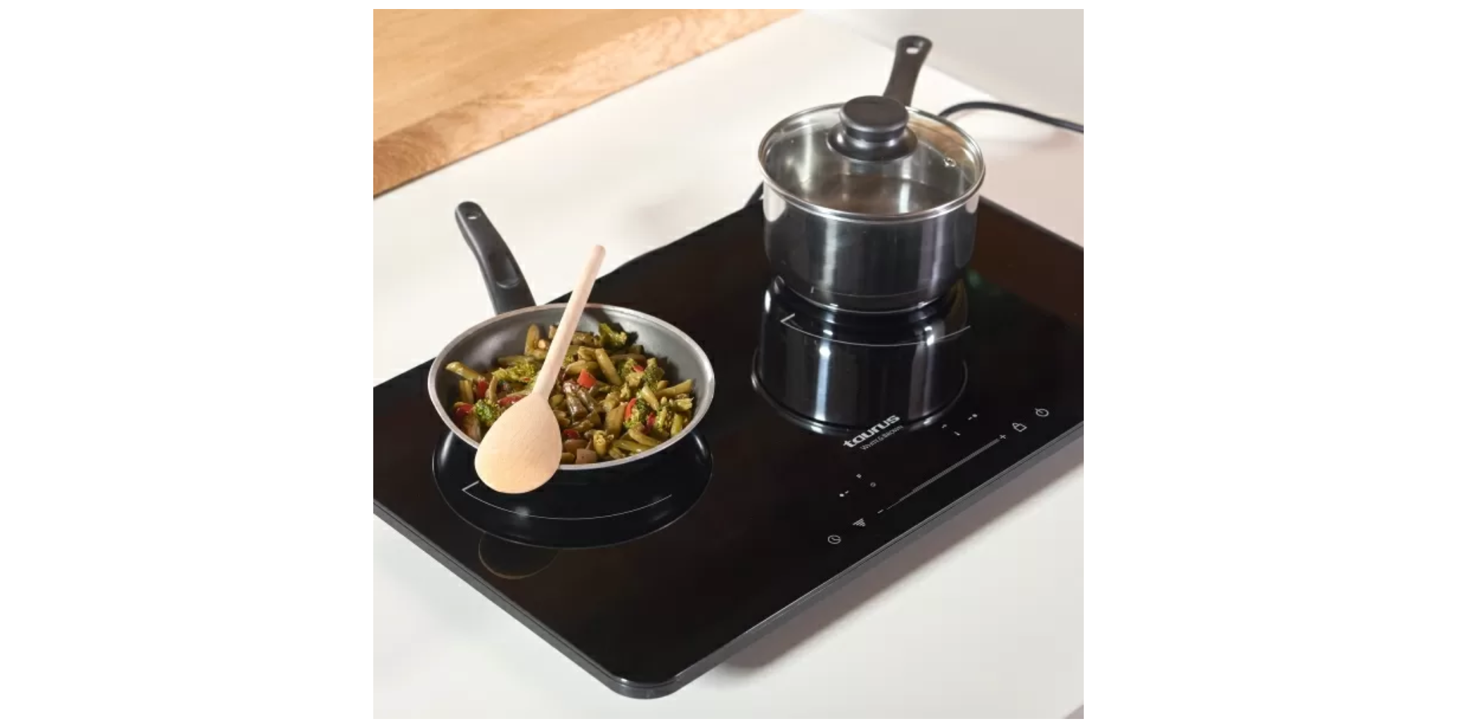 Taurus Darkfire Double Countertop Induction Hob - 974671000