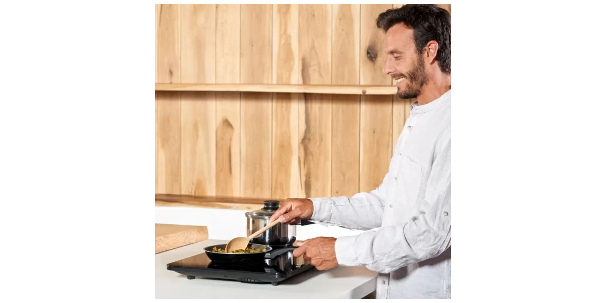 Taurus Darkfire Double Countertop Induction Hob - 974671000