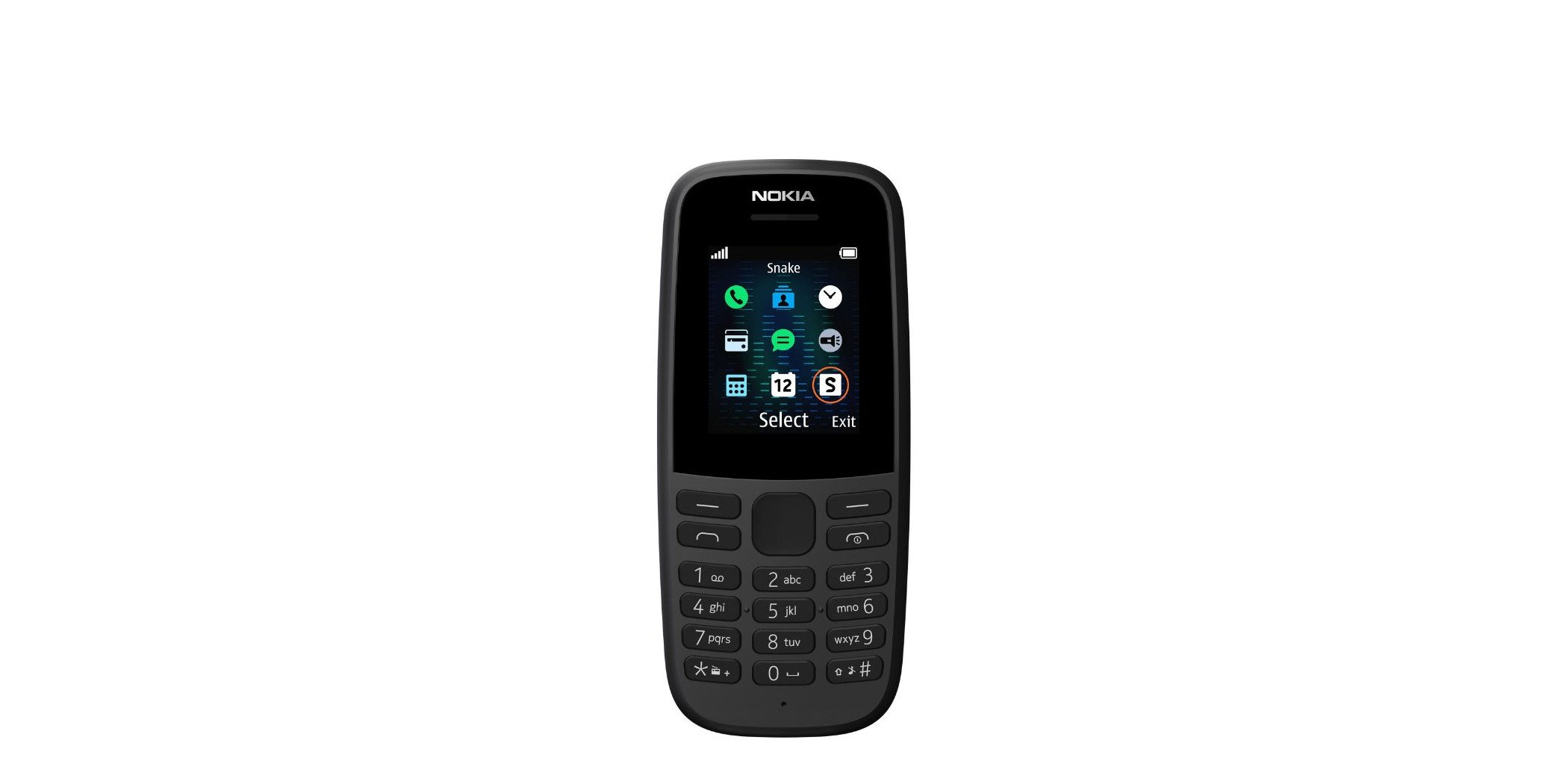 Nokia 105 TA-1174 DS AFR1 Black