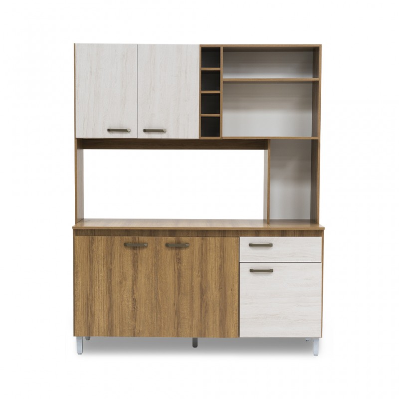 Star Kitchen Cabinet Amendao/Nature 5 Doors & 1 Drawer