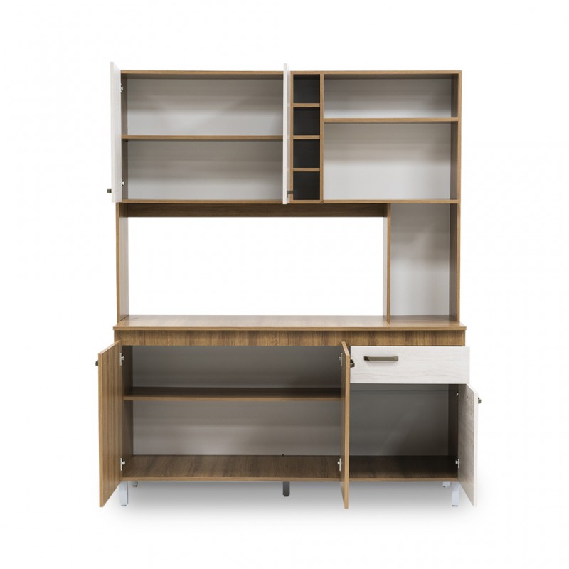 Star Kitchen Cabinet Amendao/Nature 5 Doors & 1 Drawer