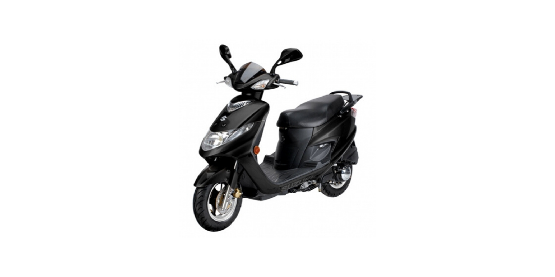 Suzuki AN125 Black Scooter