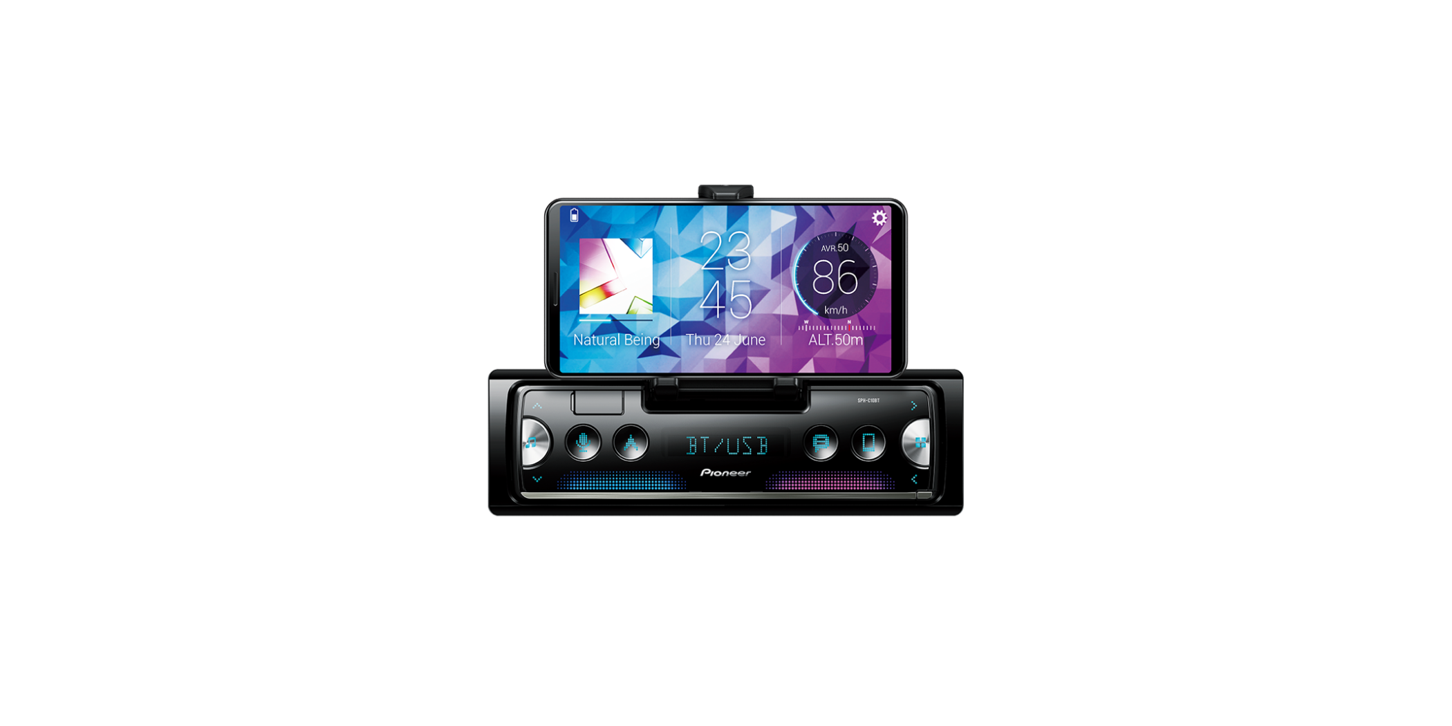 Pioneer SPH-C10BT Car Audio Player