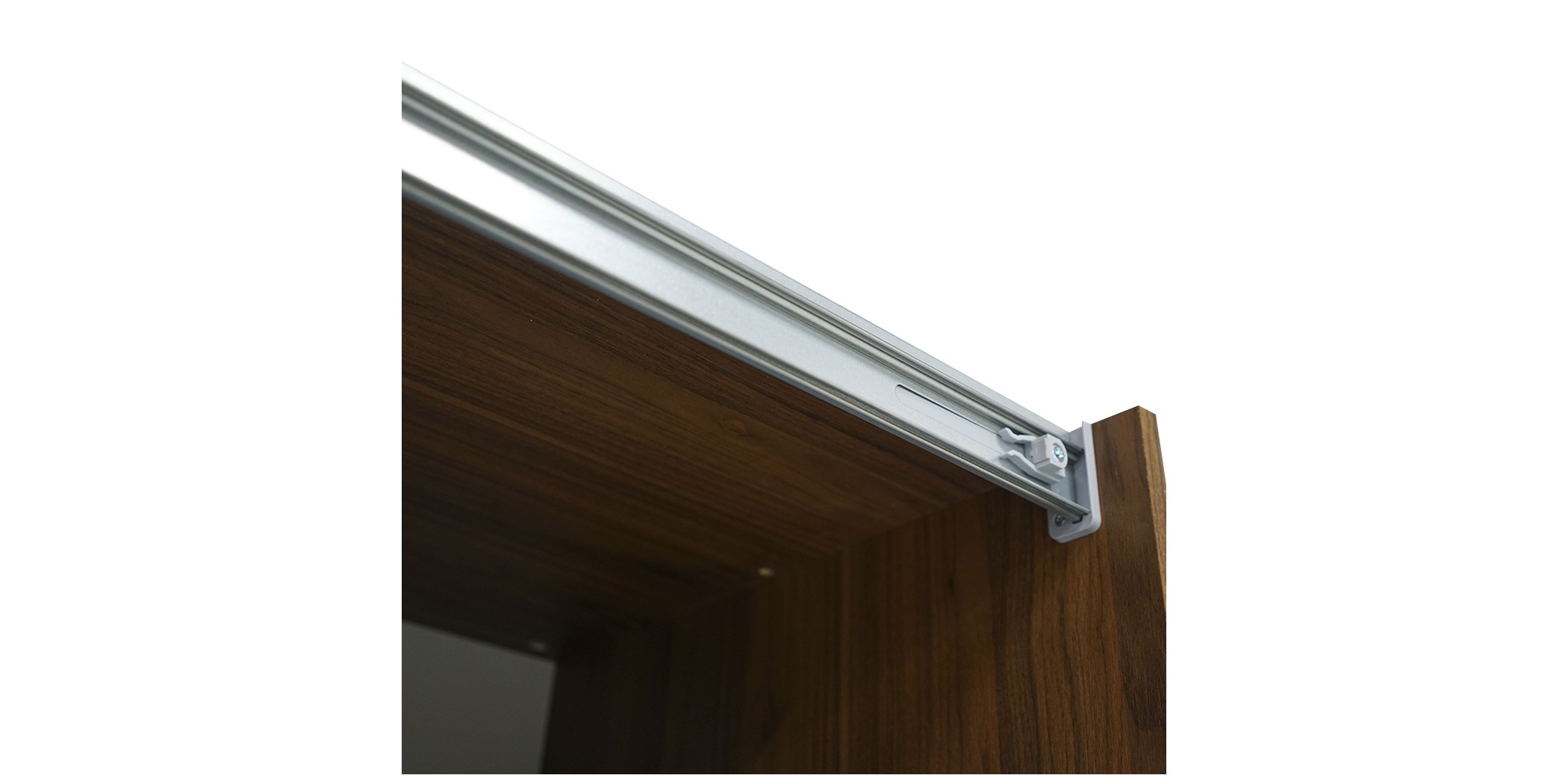 Amalfi Wardrobe Sliding Clay Dark