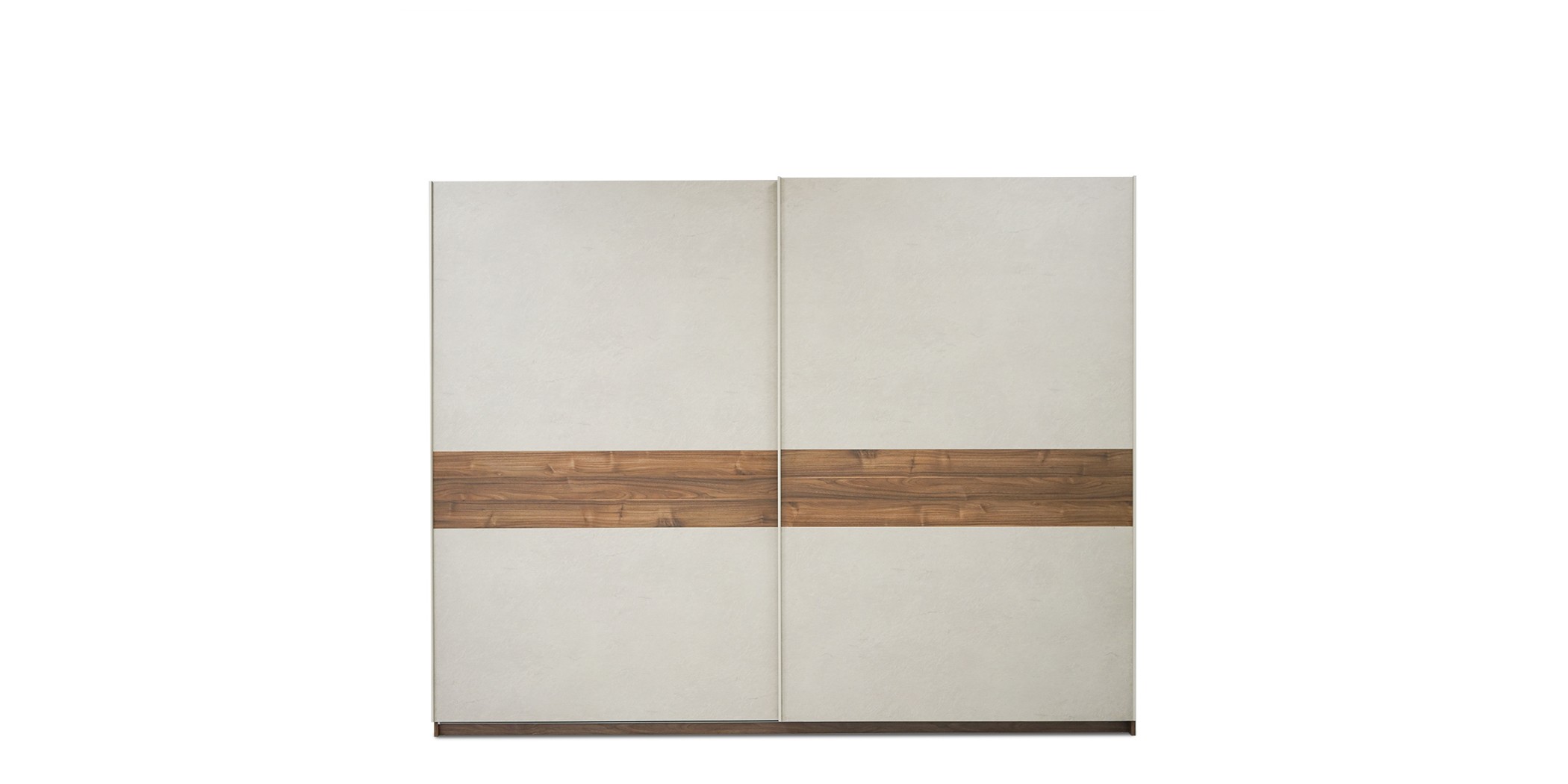 Amalfi Wardrobe Sliding Clay Dark