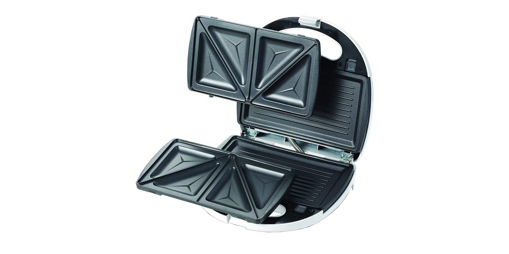 Kenwood SMP01 Plastic WH 2in1 Sandwich Maker