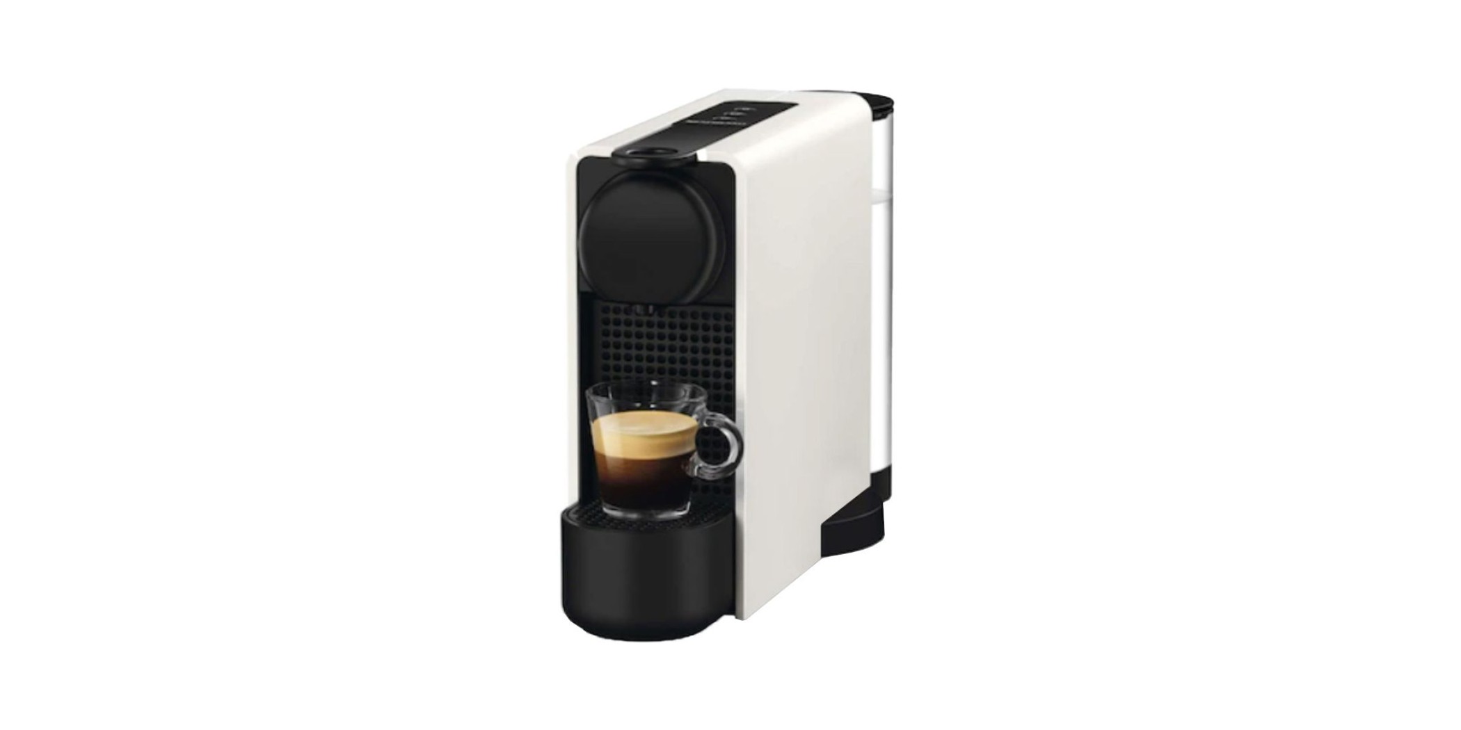Nespresso Essenza Plus C45 White Coffee Machine Non Milk 2YW - 10091791 "O"