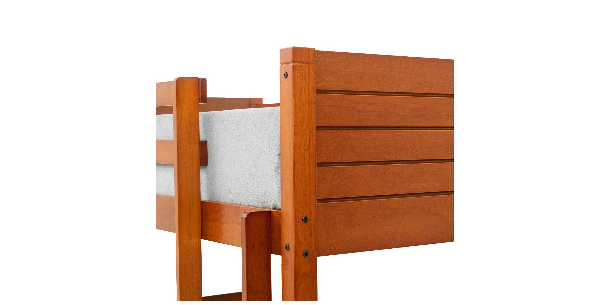 Lala Bunk Bed 90x190 cm Dirty Oak