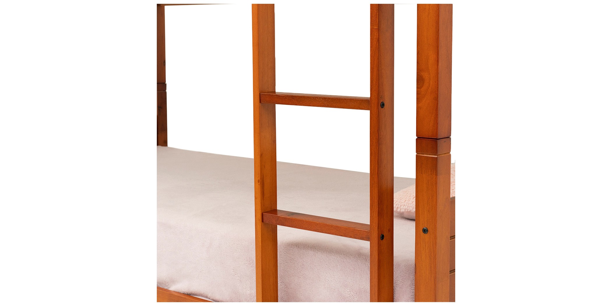 Lala Bunk Bed 90x190 cm Dirty Oak