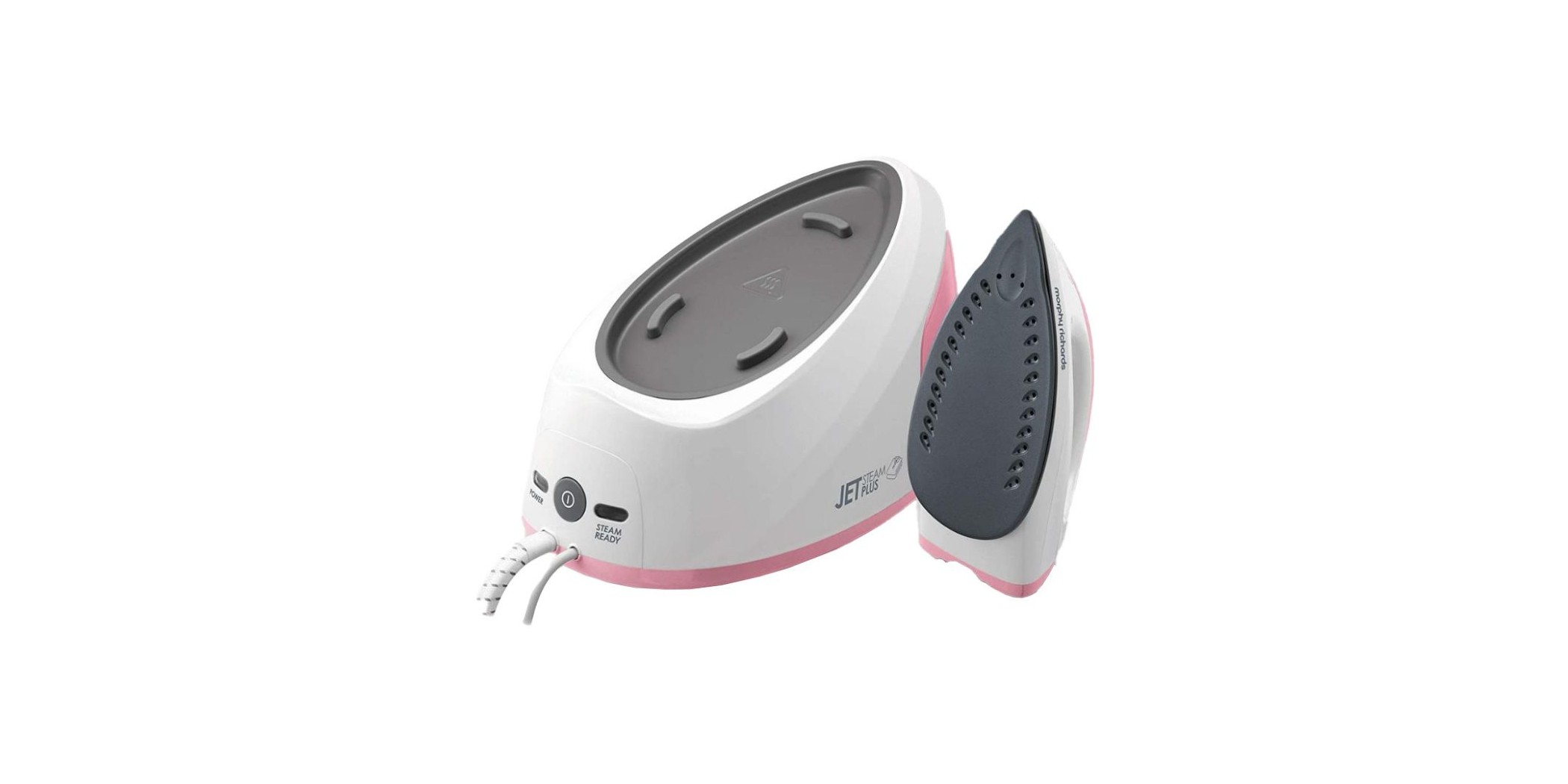 Morphy Richards 333101/EER WH/Pink Jet Steam Plus Steam Generator