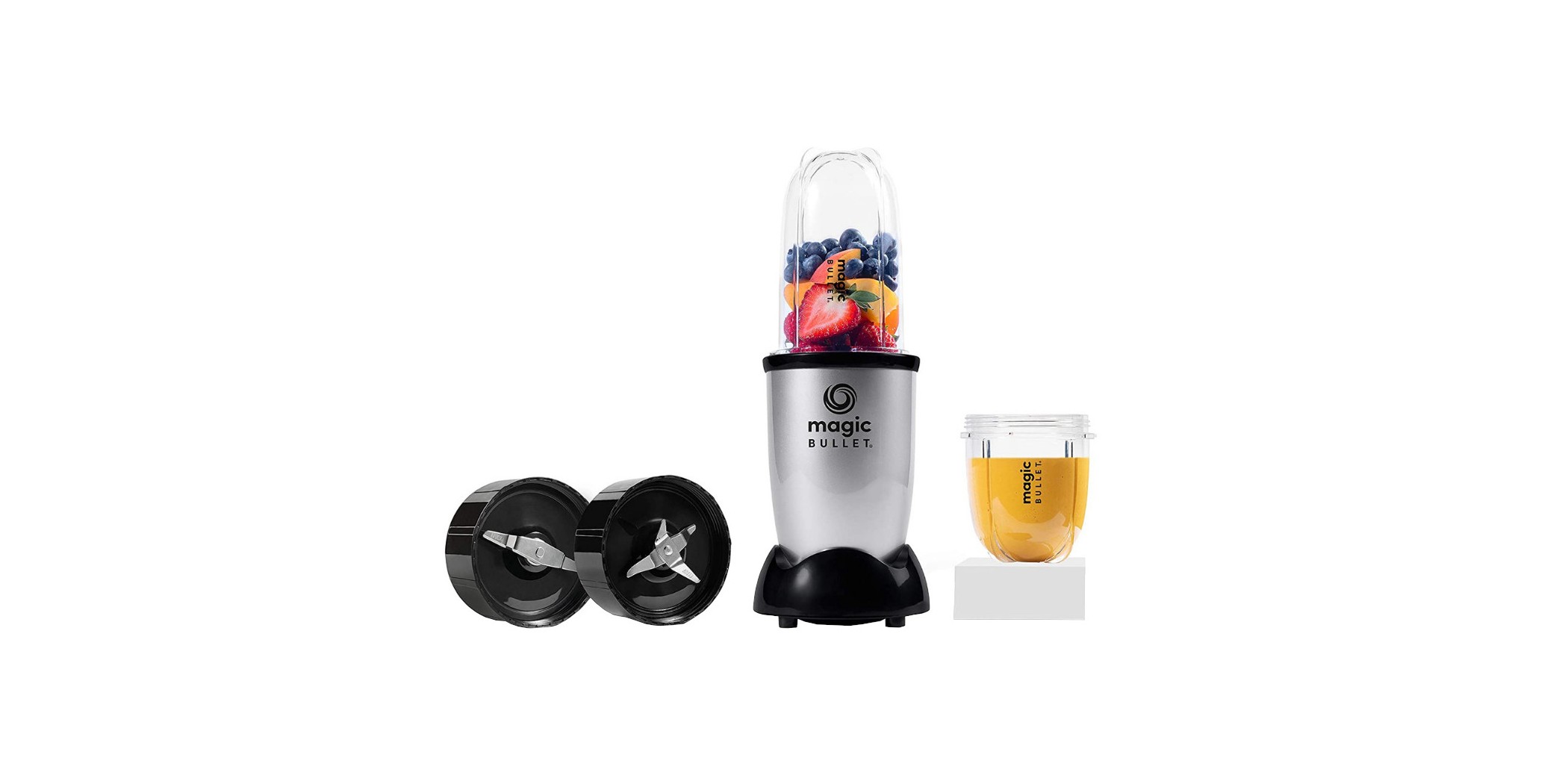 Magic Bullet MB4-0612M 400W Silver 1YW 4pc Set