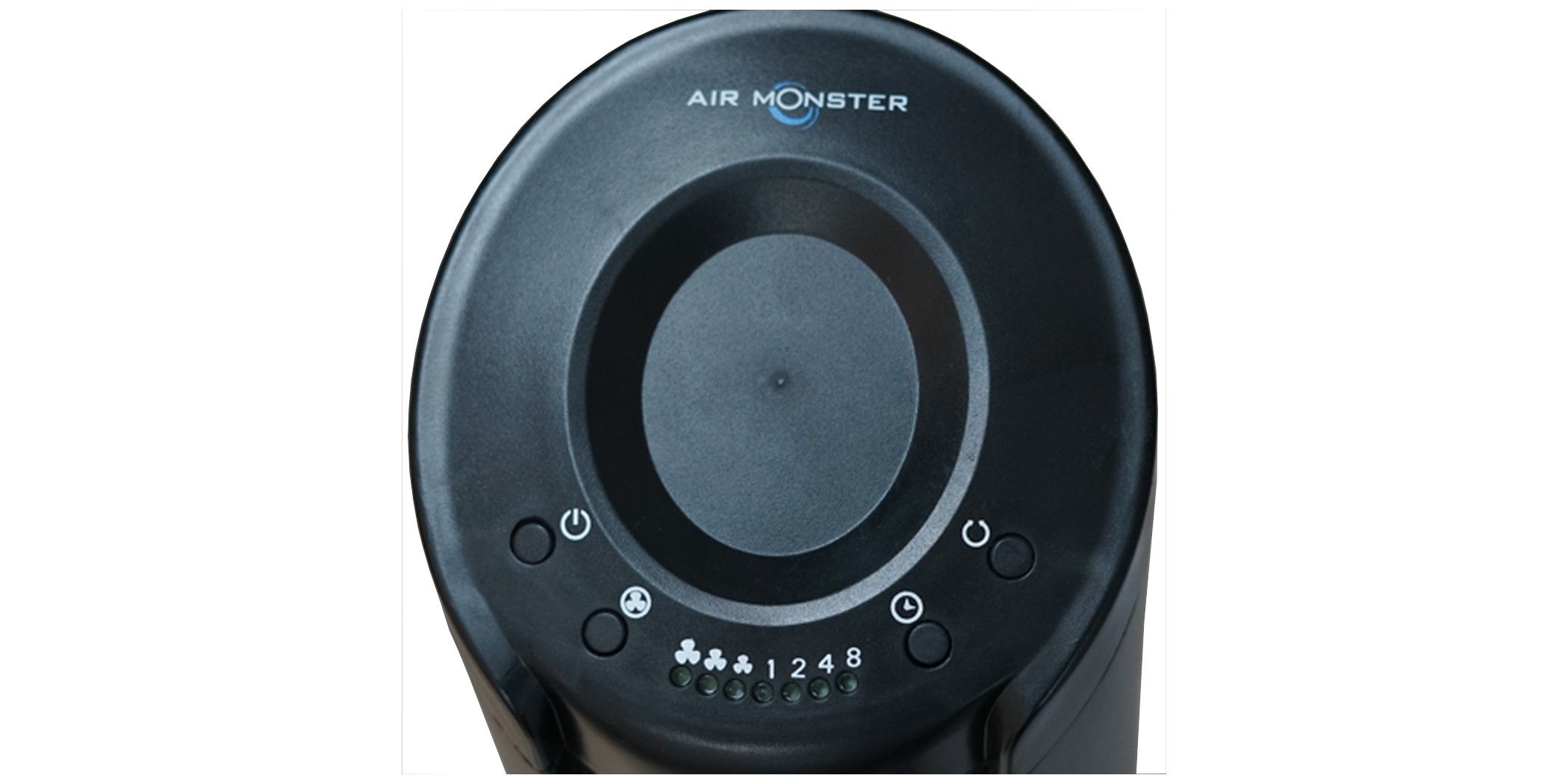 Air Monster 15718R 42'' Black Remote Tower Fan