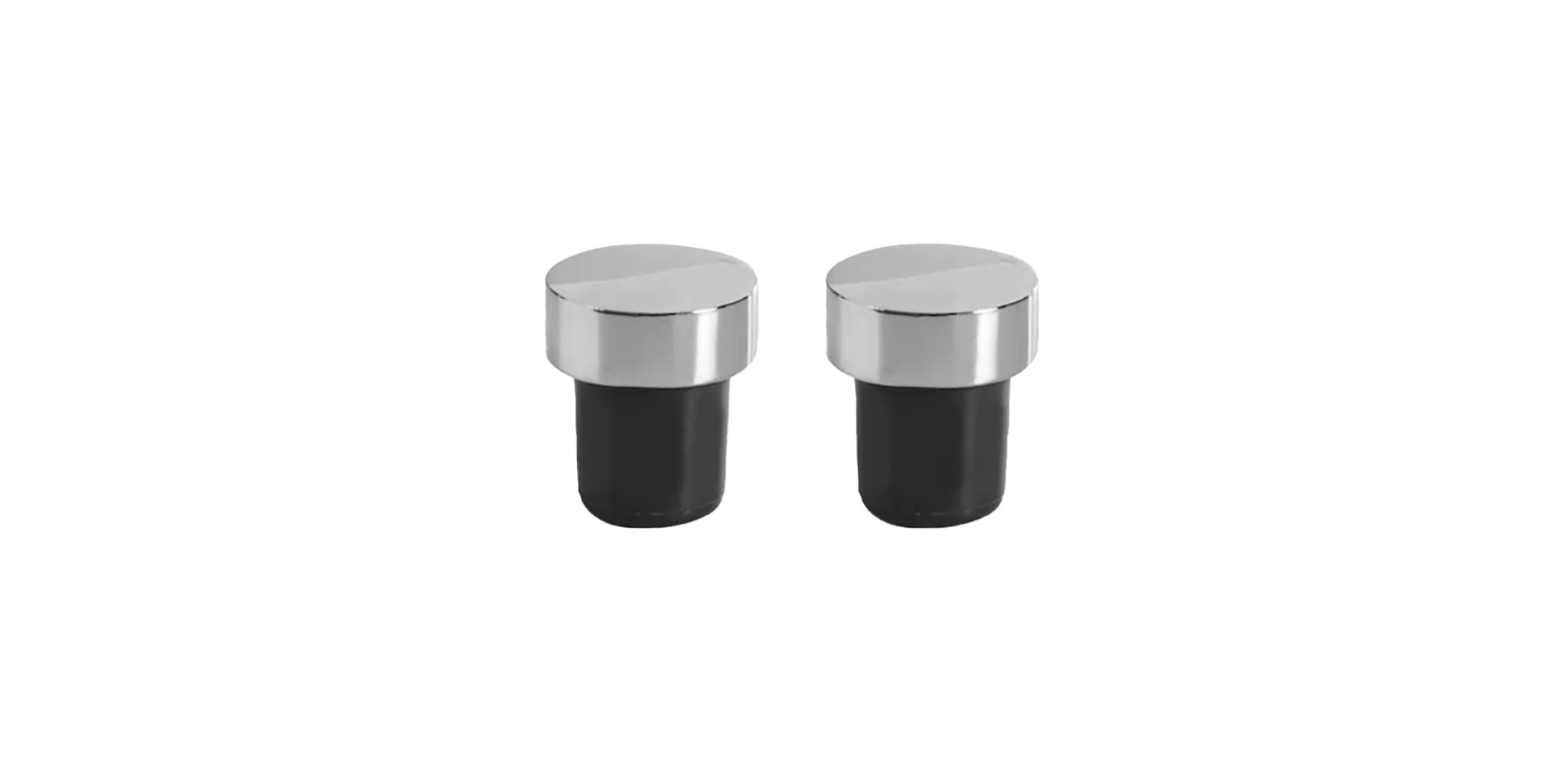 Ibili 695029-IB Luxe Set 2 Wine Stoppers "O"