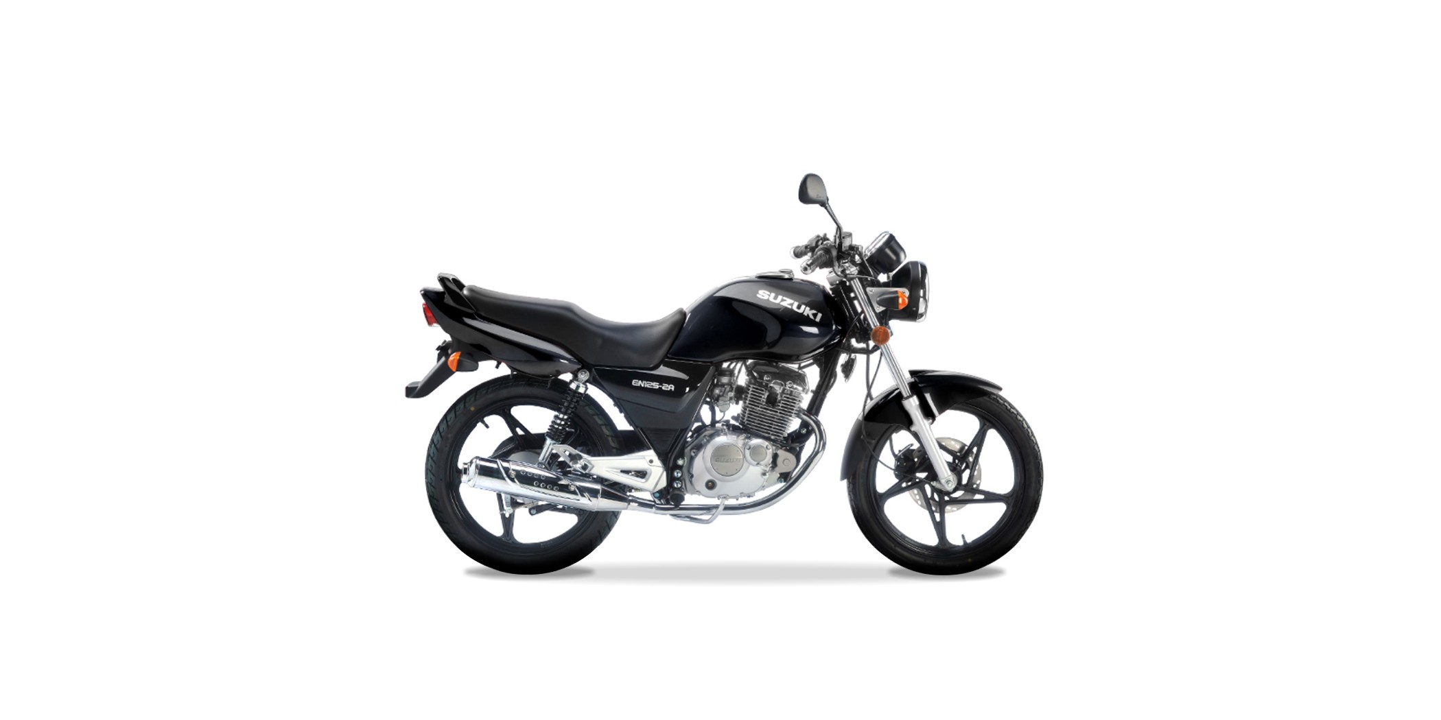 Suzuki EN125-2A Black 124cc Motorbike