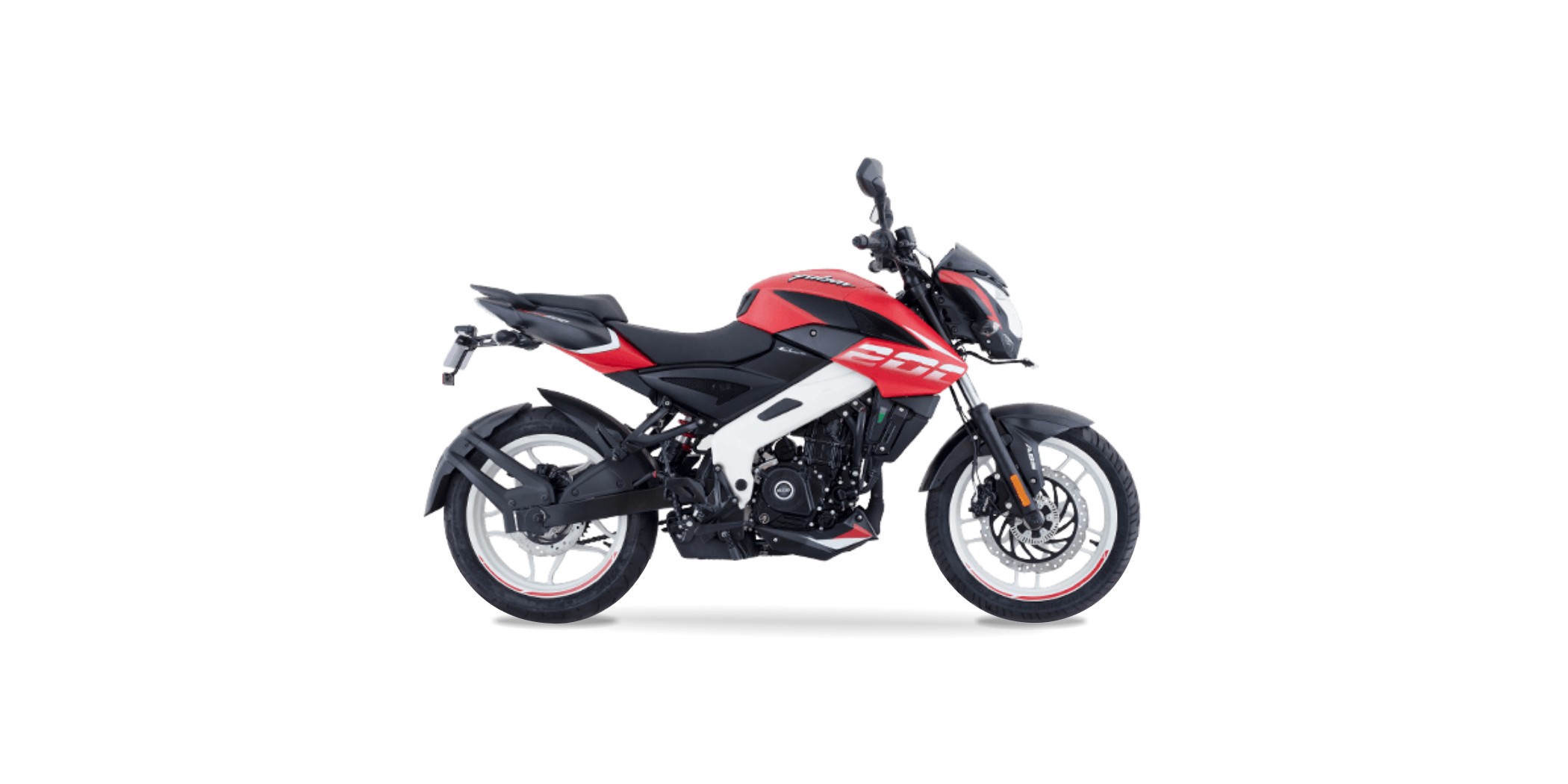 Bajaj Pulsar 200NS 200CC Red/White Motorbike