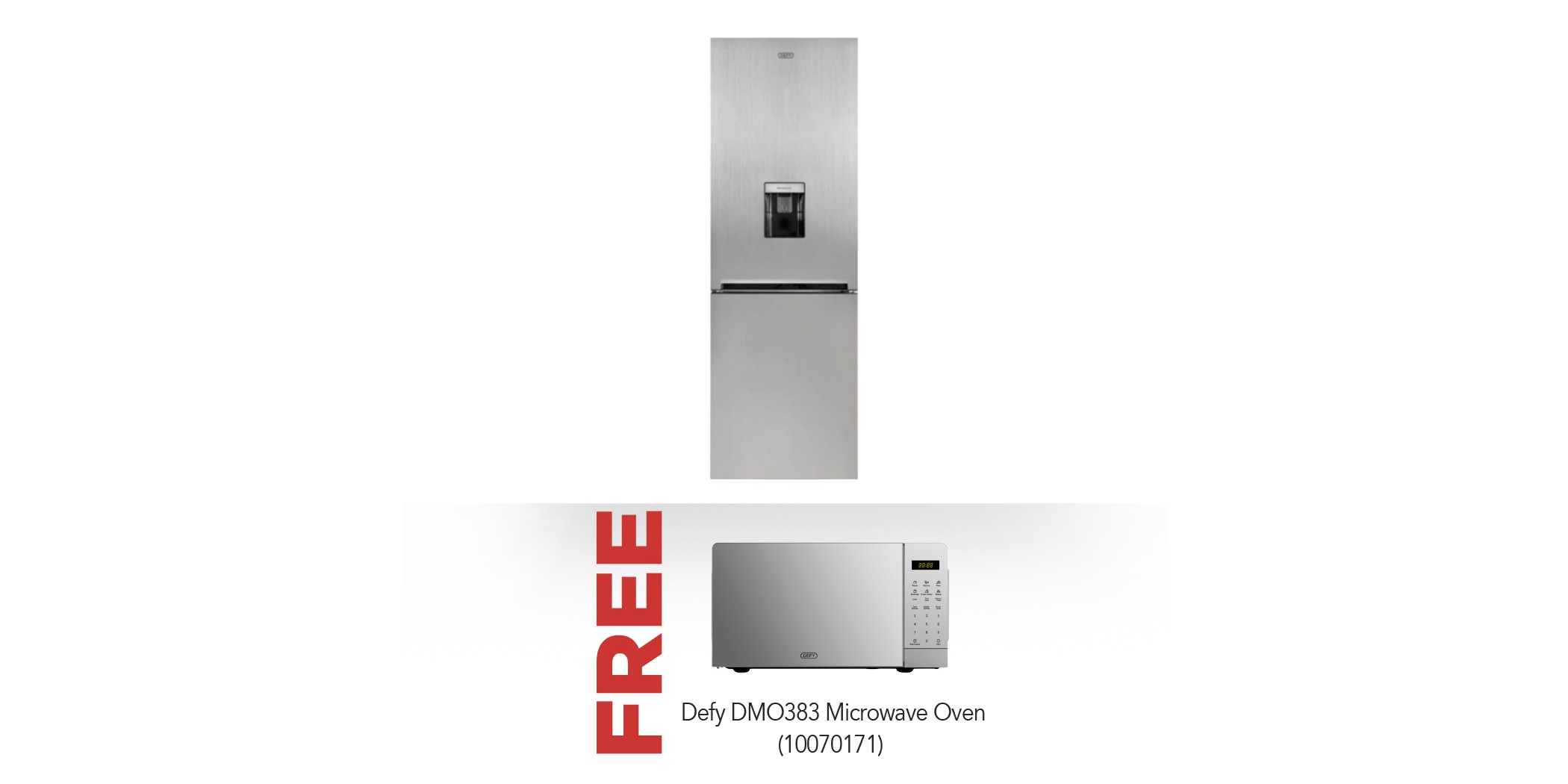 Defy C450 Refrigerator & Free Defy DMO383 Microwave Oven