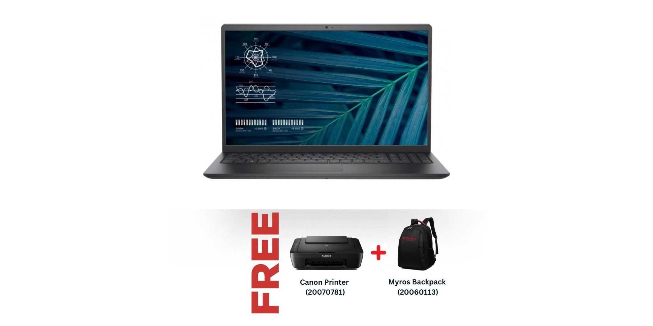 Dell Vostro 3510 Black Intel Core i3 & Free Canon PIXMA MG2540S Black ...