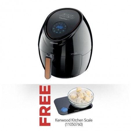 Kenwood HFP50.000BK 5.5L Digital BK Air Fryer & Free Kenwood WEP50 ...
