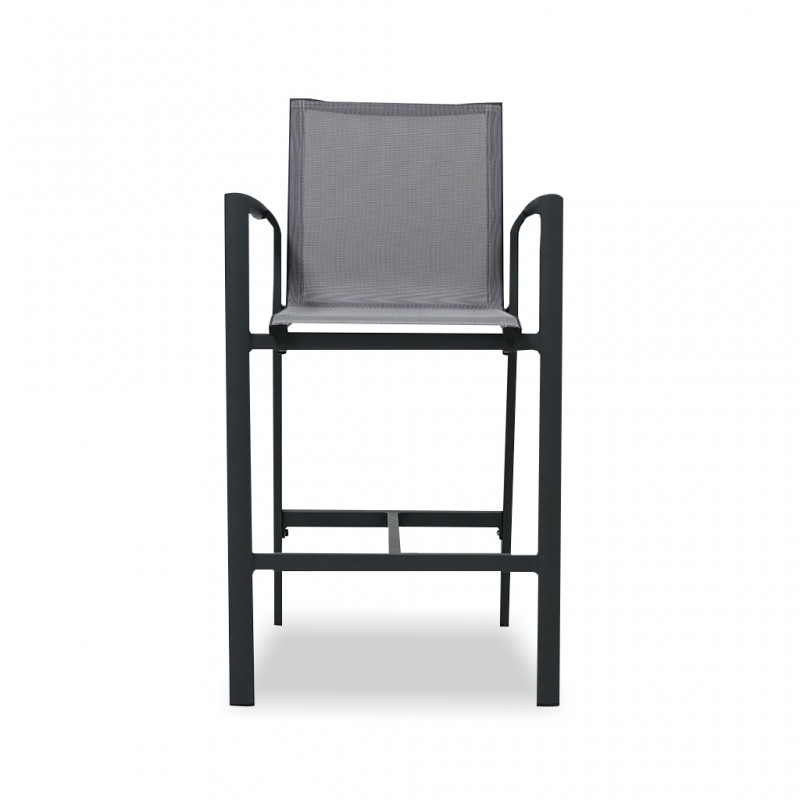 Stanley Bar Chair Textilene Gunmetal Colour