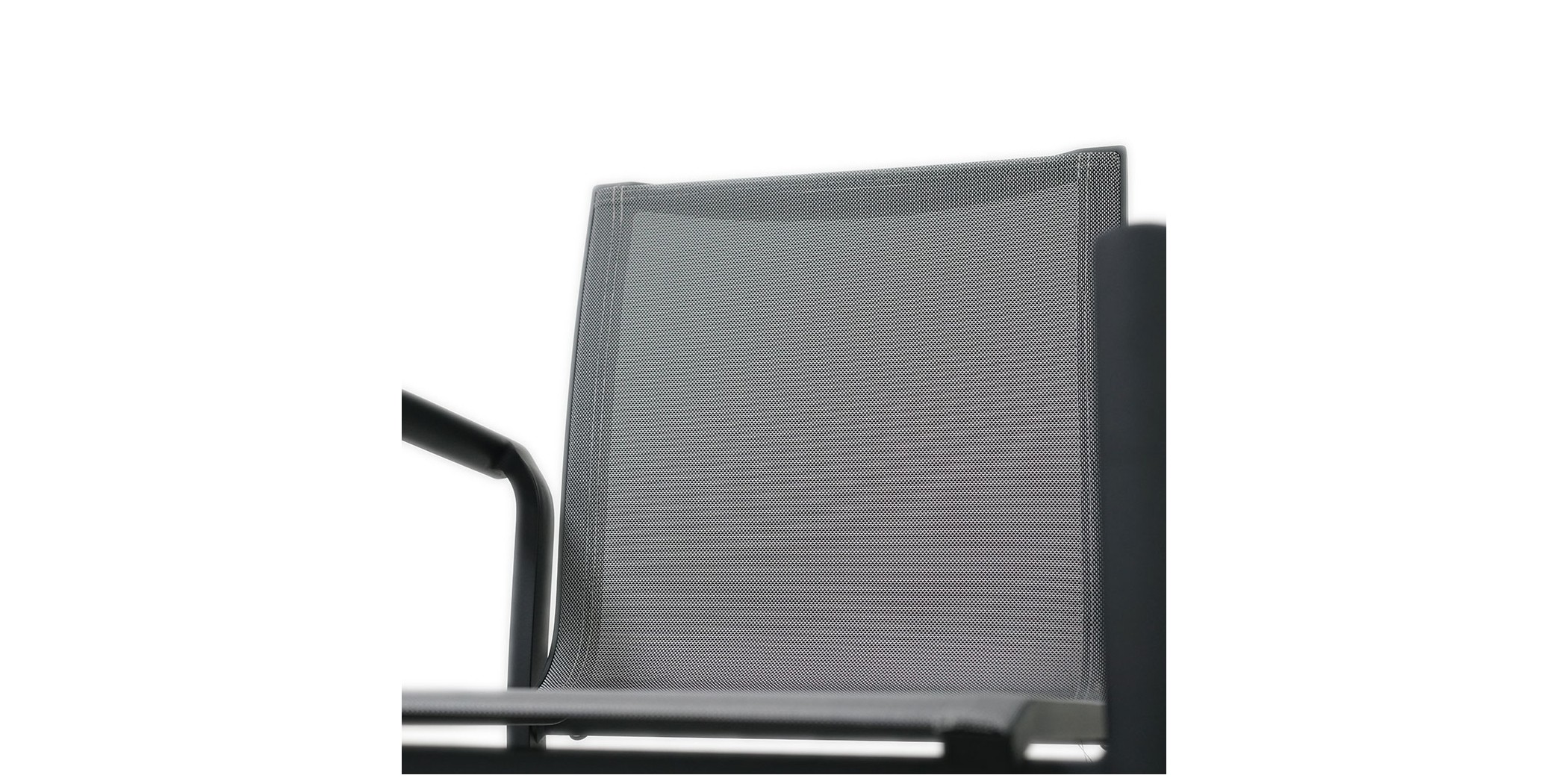 Stanley Bar Chair Textilene Gunmetal Colour