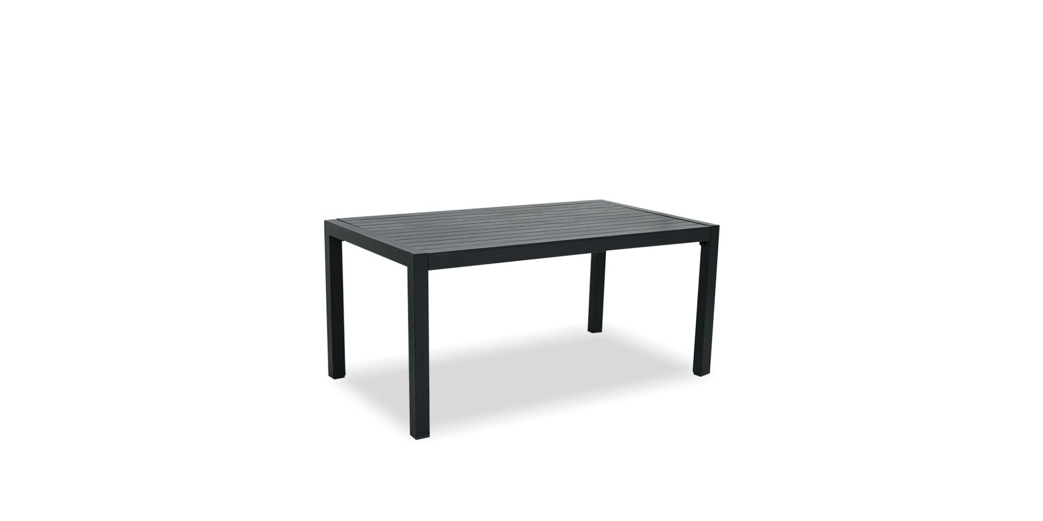 Matzo Dining Table Gunmetal