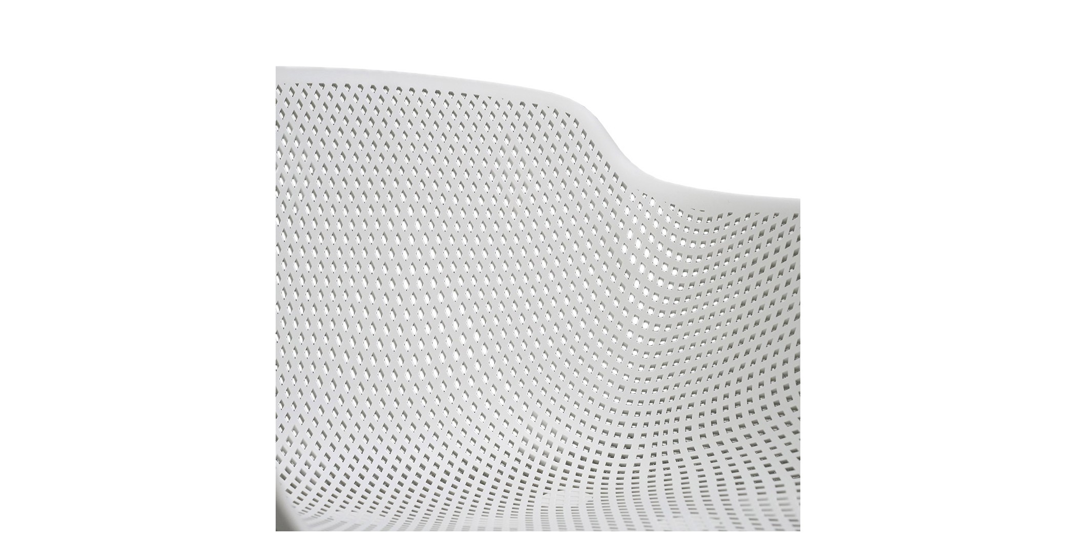 Lilac PP Chair White With Steel Leg