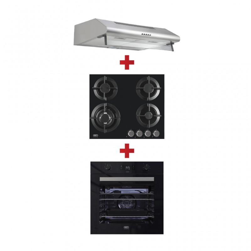 Defy DHG604 Built-in Hob + Defy DBO489E Built-in Oven + Defy DCH291 ...